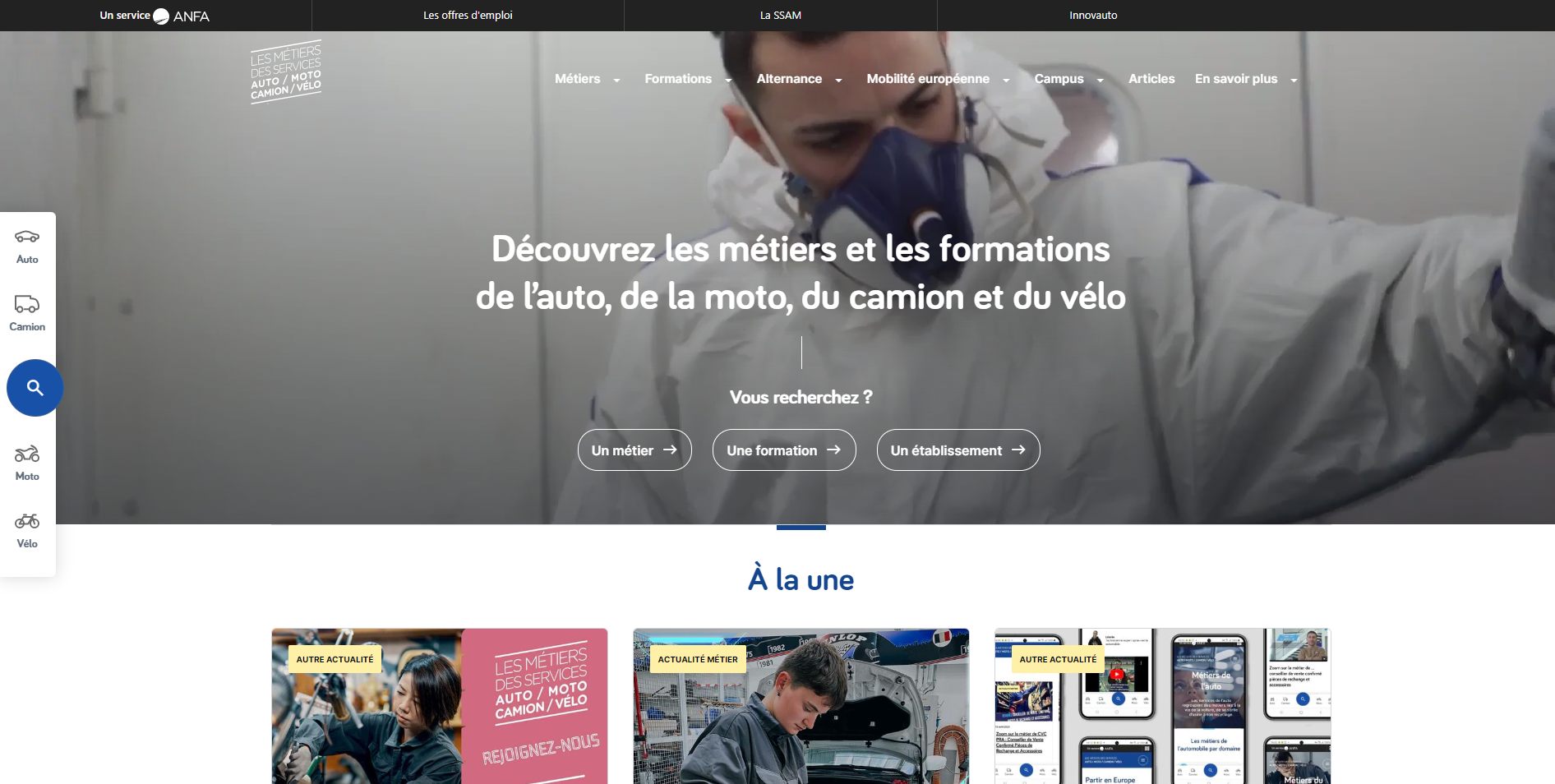 Promotion des métiers | ANFA - Services de l’automobile et de la mobilité